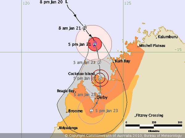 Kimberley on alert as cyclone nears WA coast - ABC News