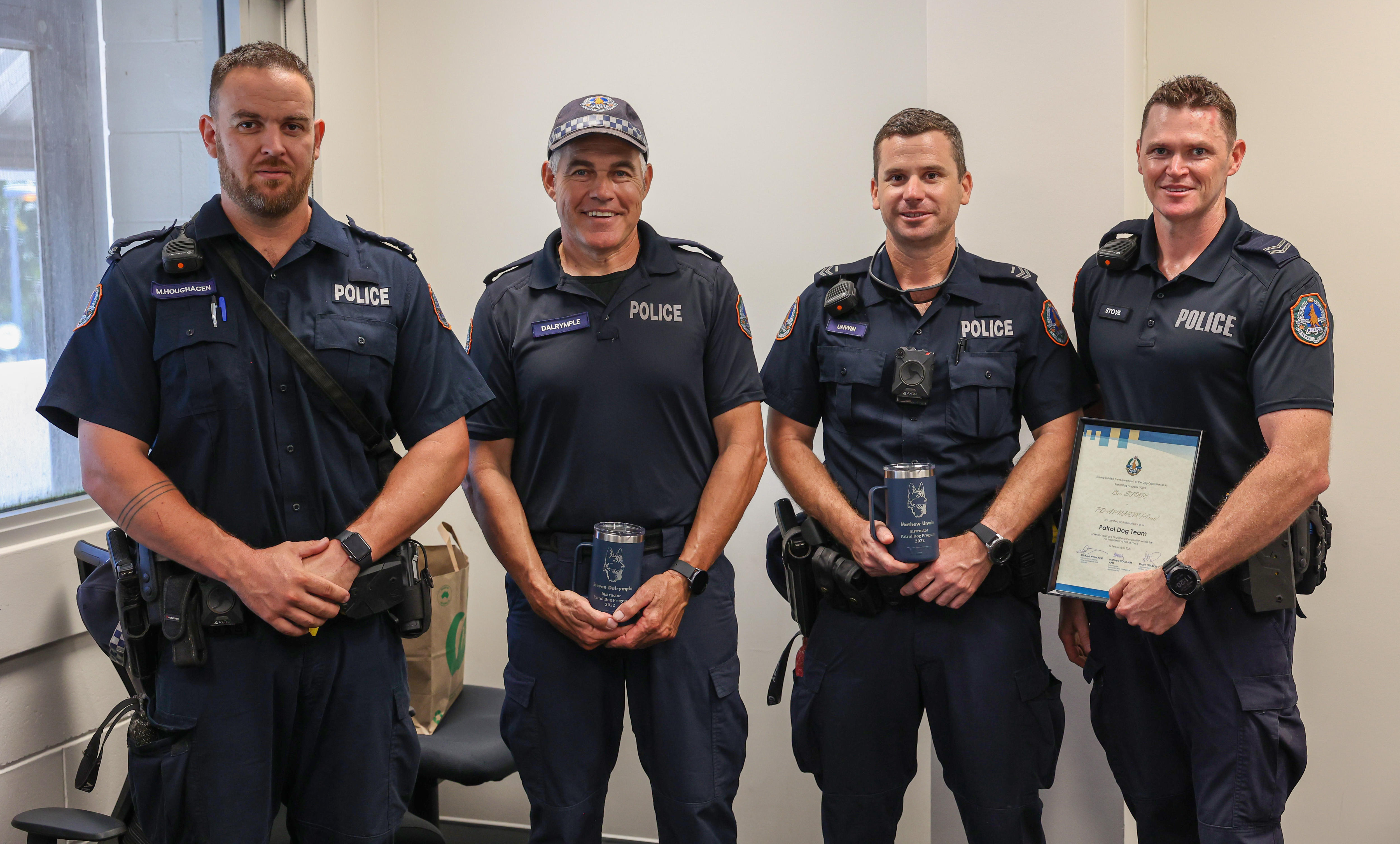 NT Police dog operations unit doubles capacity in Darwin with new ...