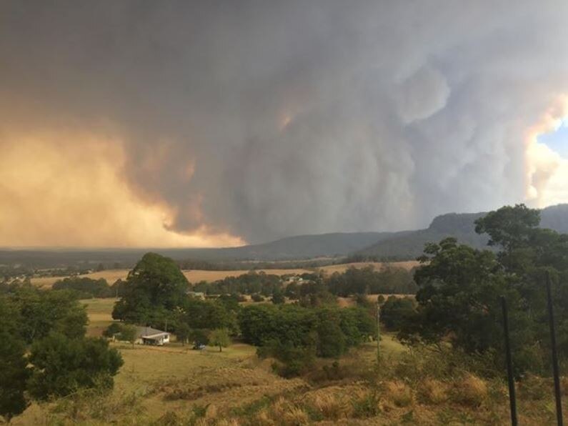NSW fires hit emergency level as soaring temperatures stoke multiple ...