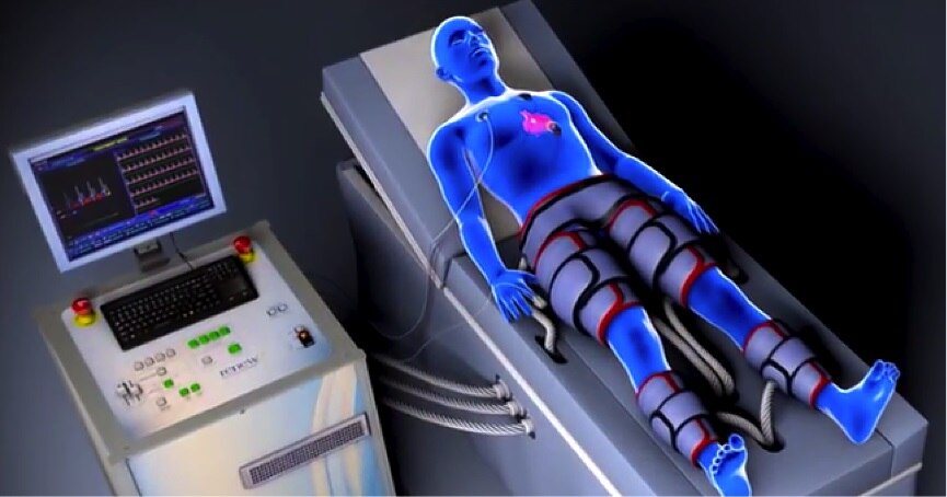 Cuffs and compressions help in fight against diabetes - ABC News