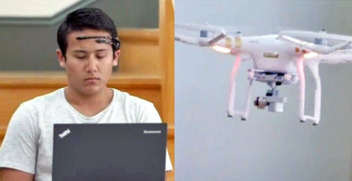 Mind-controlled drone race a first for techno brain power at University ...