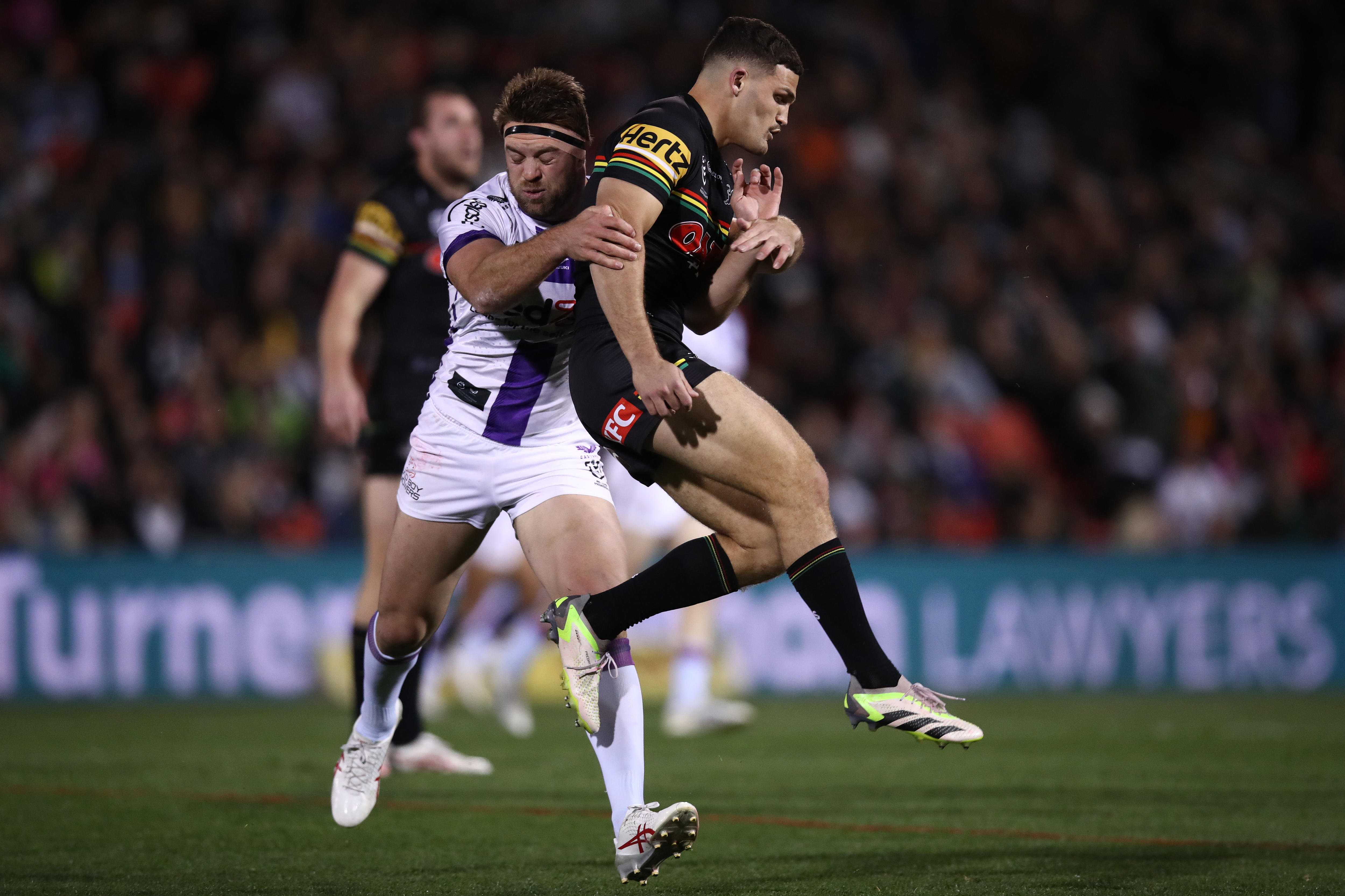 Panthers dominate Storm in 26-6 NRL win, Warriors down 12-man Titans 28 ...