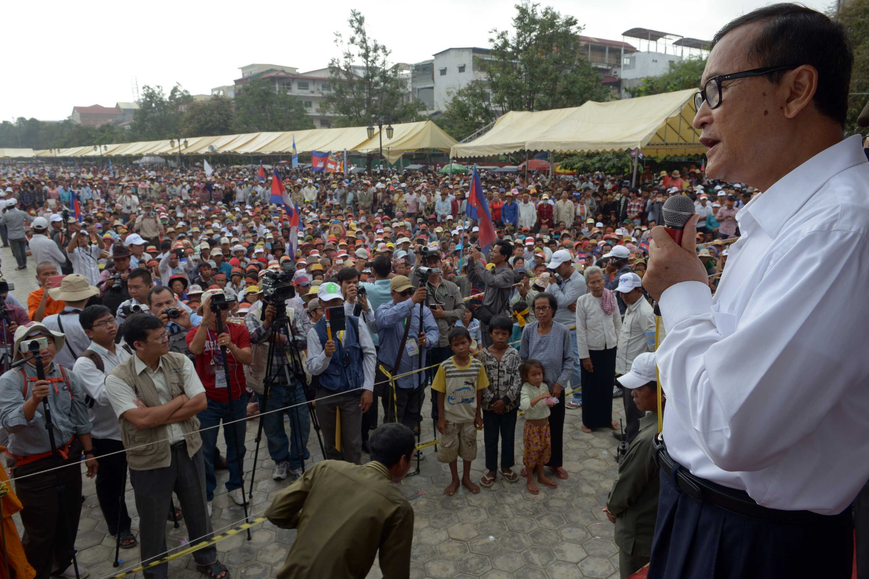 Anti-government protest in Cambodia backed by garment workers - ABC News