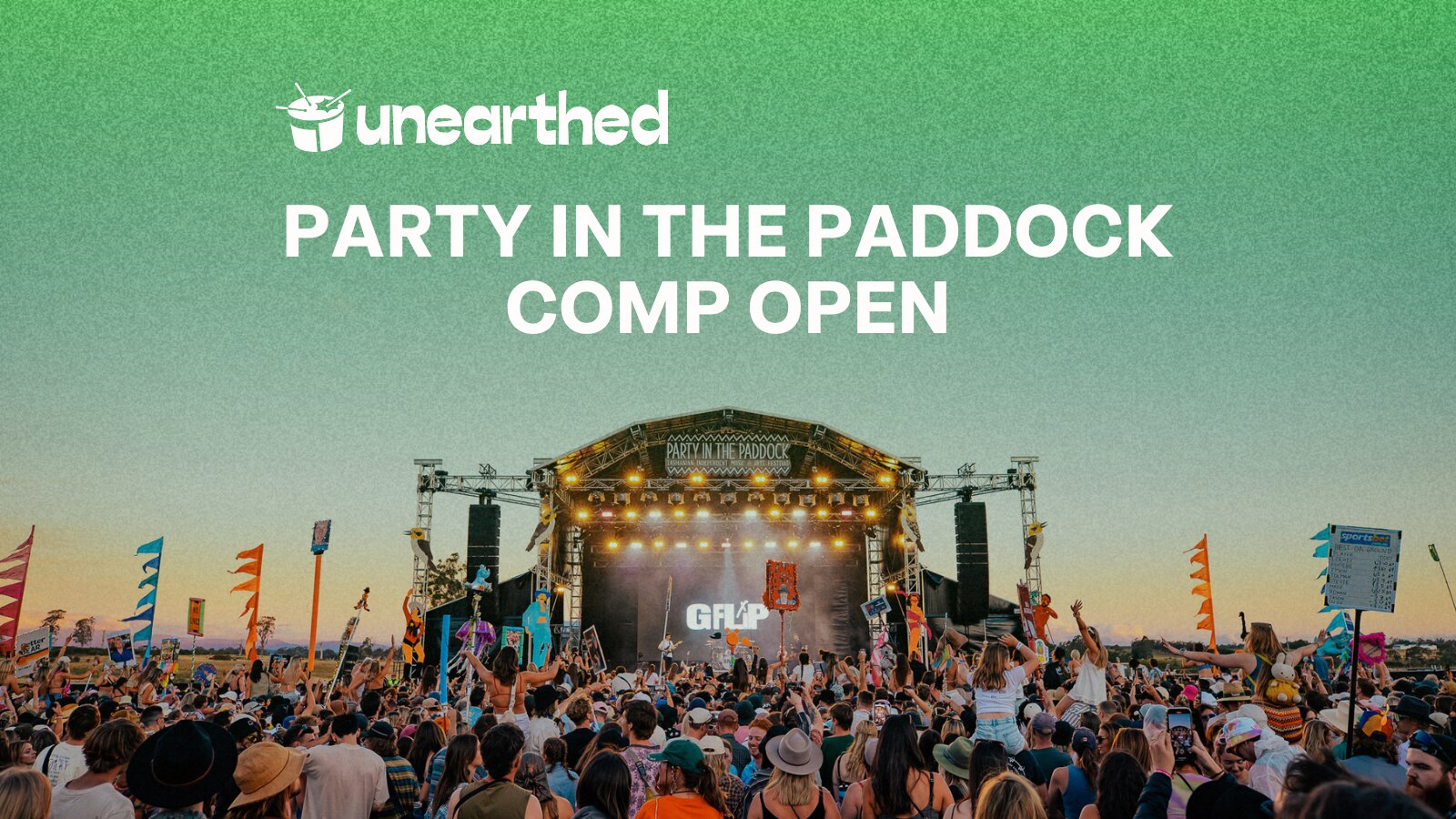 Your Chance to play at Party In The Paddock 2025 - triple j