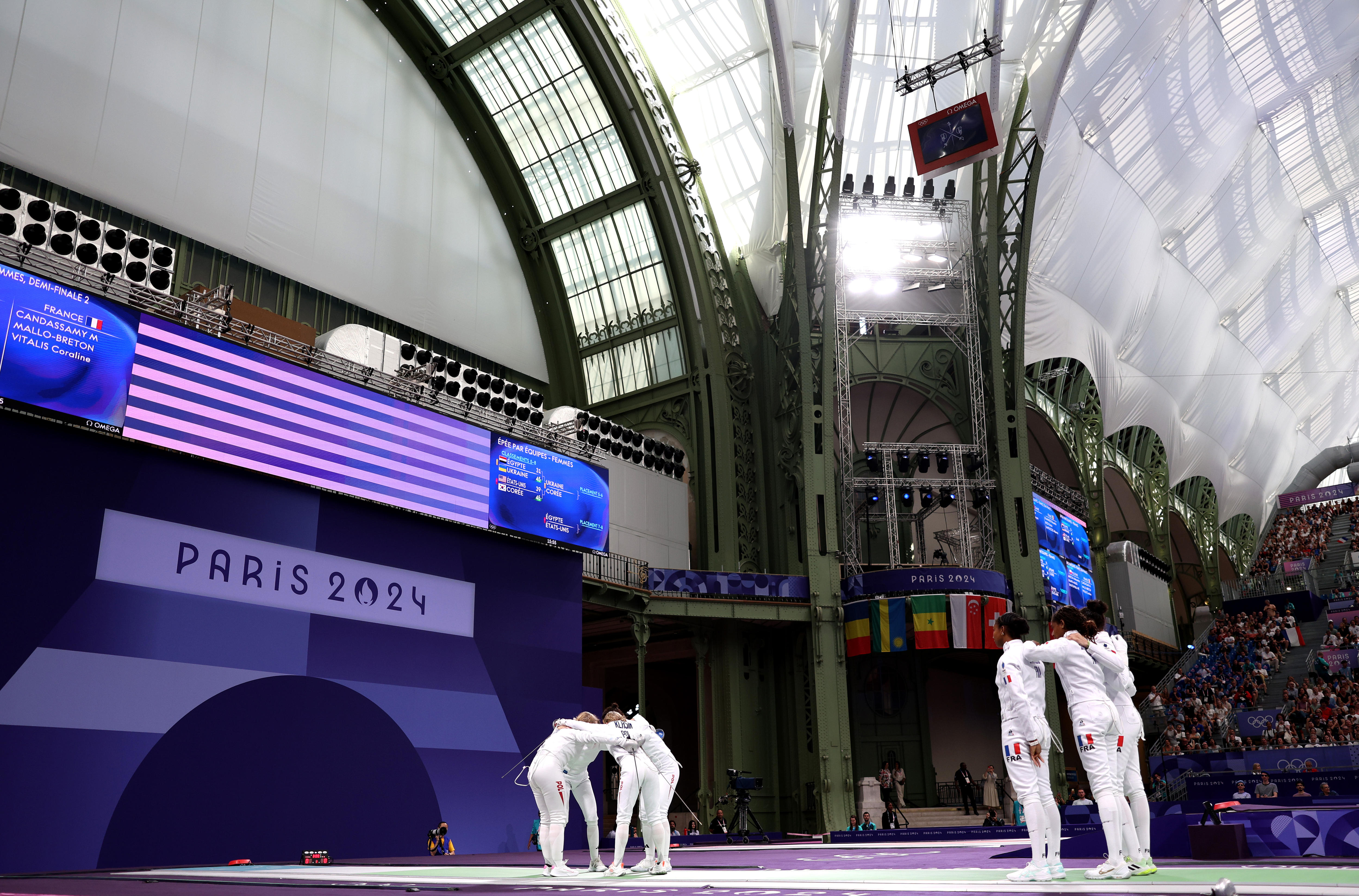 Paris Olympics fencing venue, Le Grand Palais, takes the breath away ...