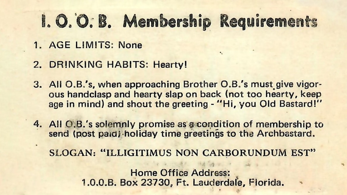 The International Order of Old Bastards - ABC listen