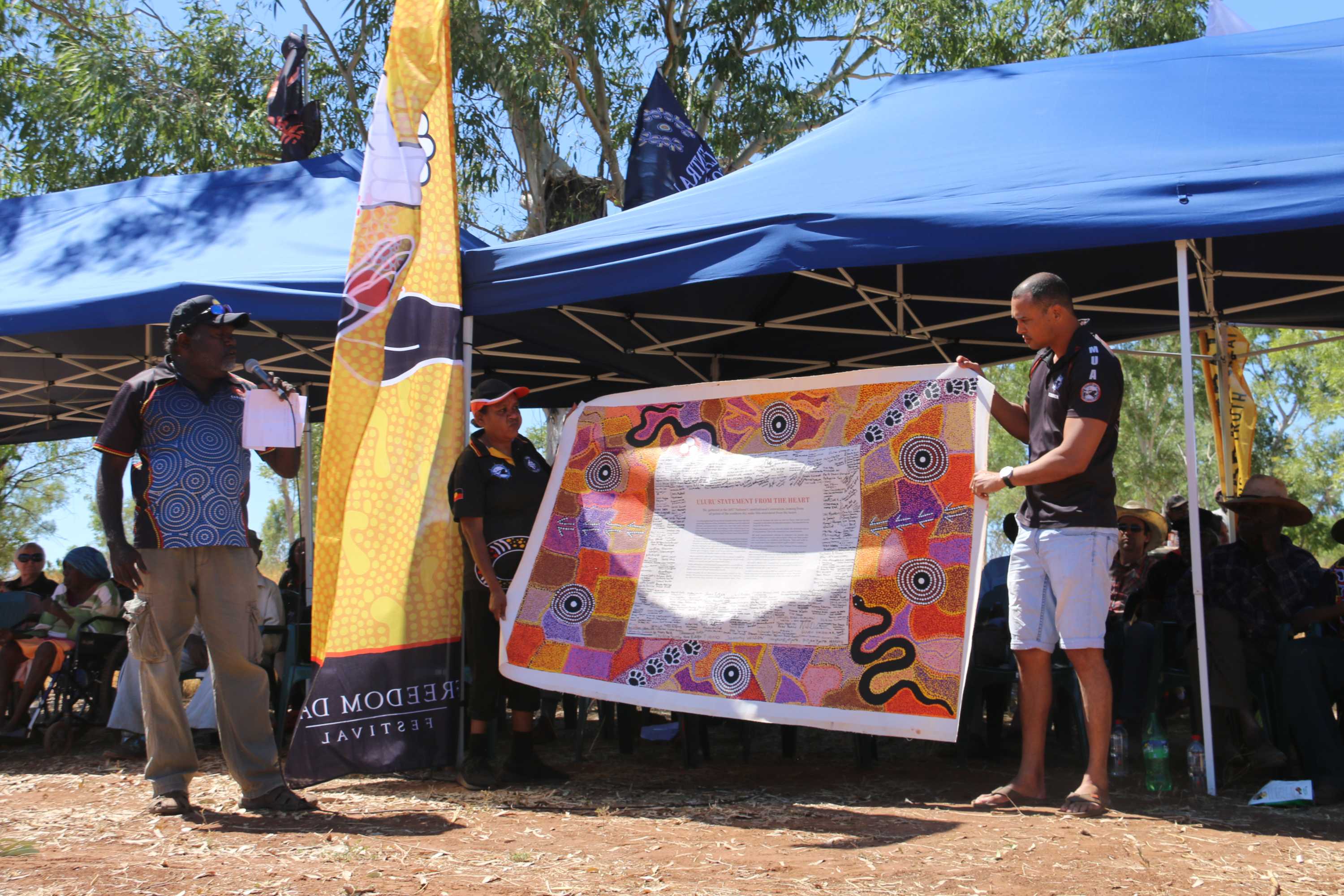 Uluru Statement endorsed by Gurindji leaders at Wave Hill Walk-Off ...