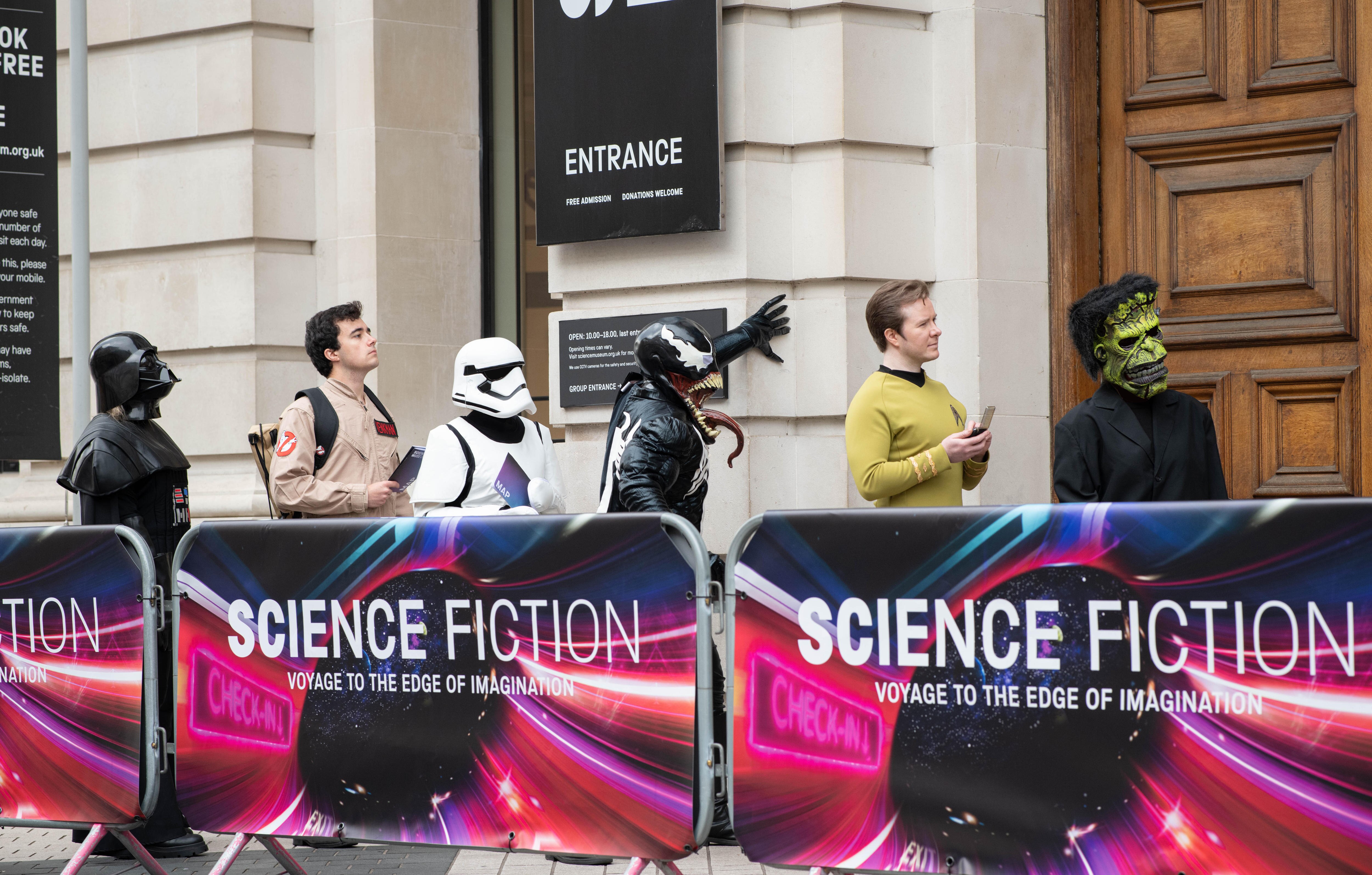 Enter alien worlds in science fiction exhibition in London - ABC Radio ...