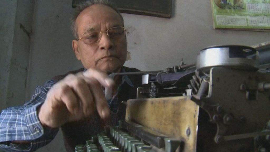 The future of India's street typists - ABC News