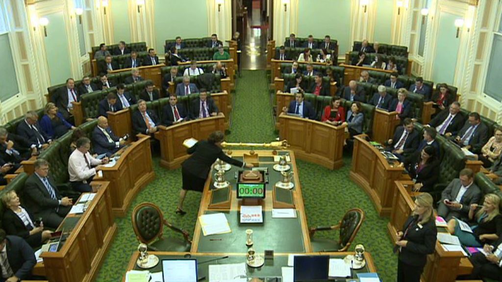 Labor MP caught swearing in Queensland Parliament - ABC News