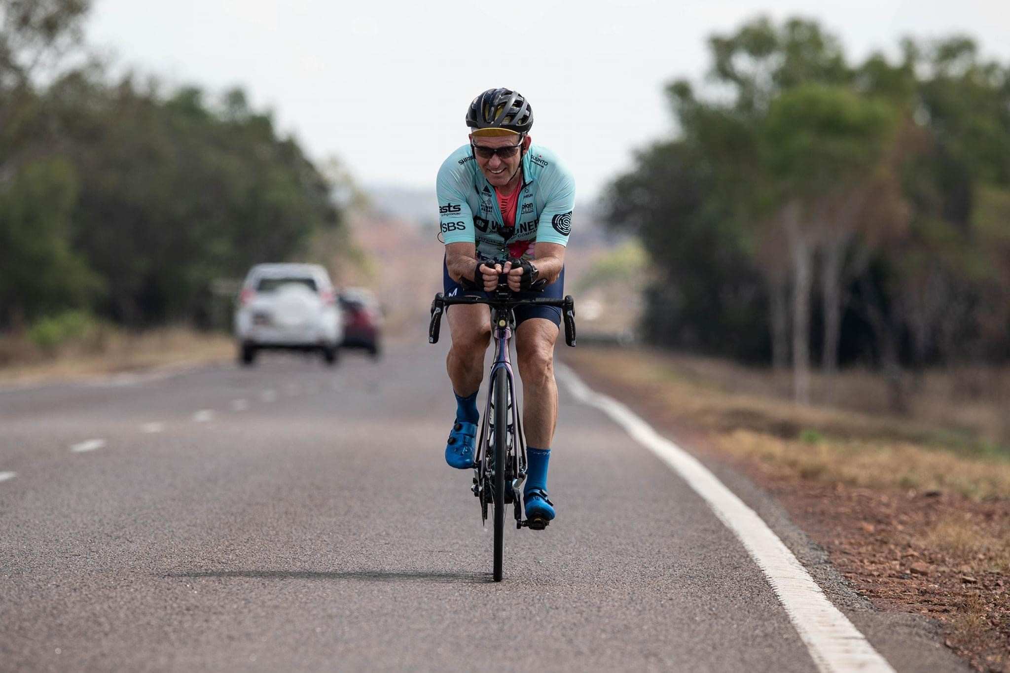 Cycling journalist Rupert Guinness has ridden from Darwin to Adelaide ...
