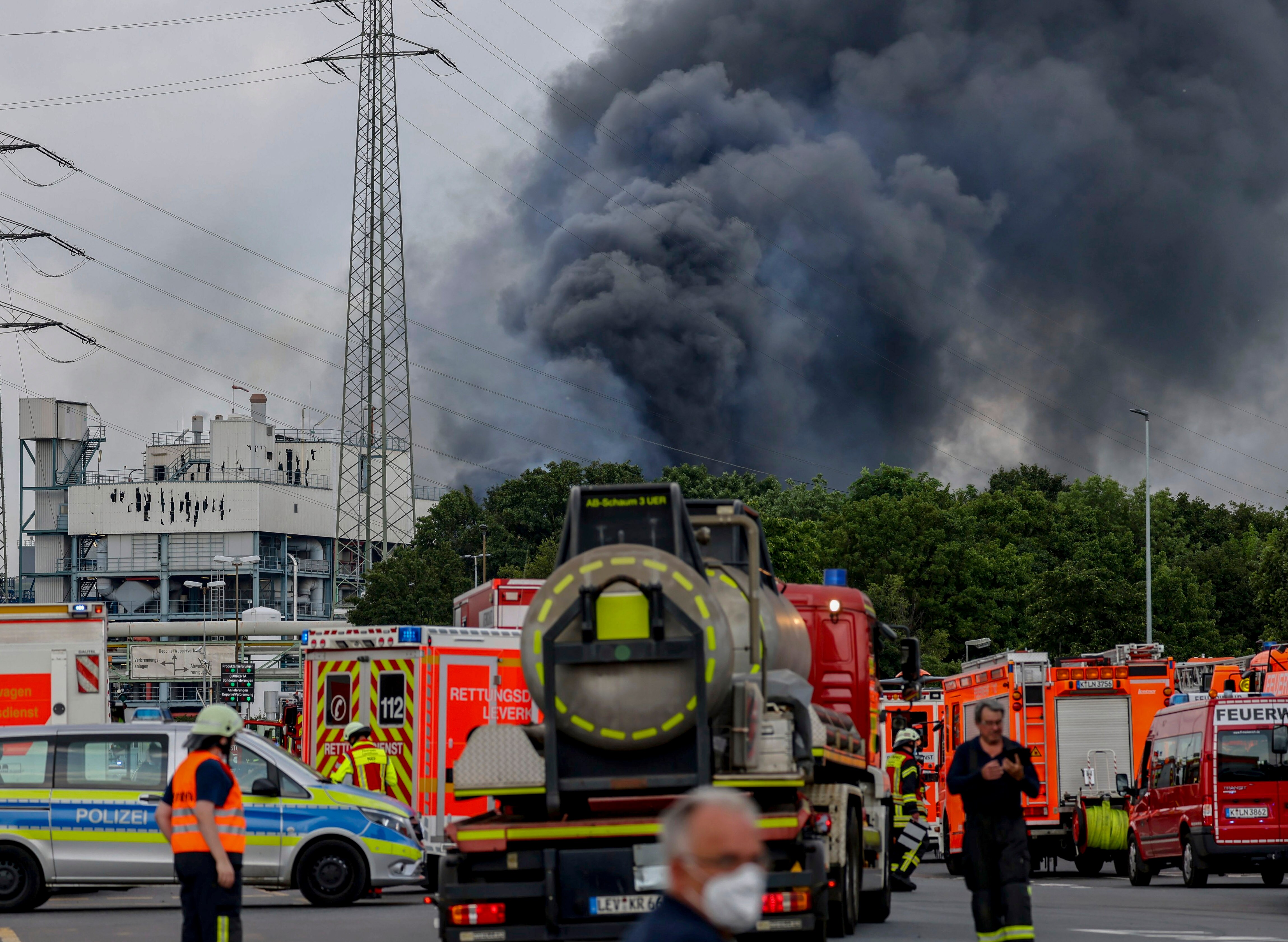 At least two dead as huge explosion rips through German chemical plant ...