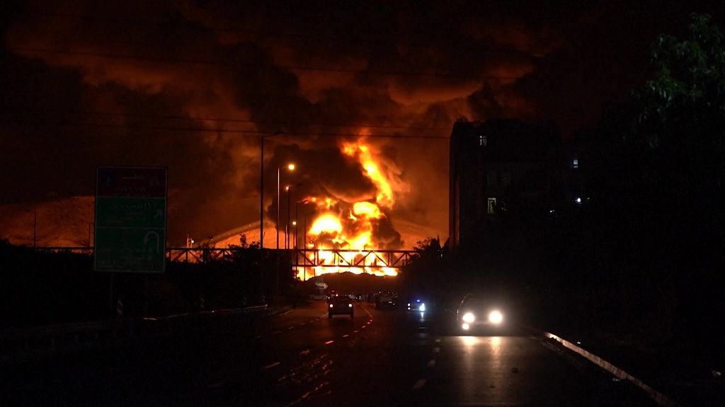 Large fire breaks out at Tehran oil facility - ABC News