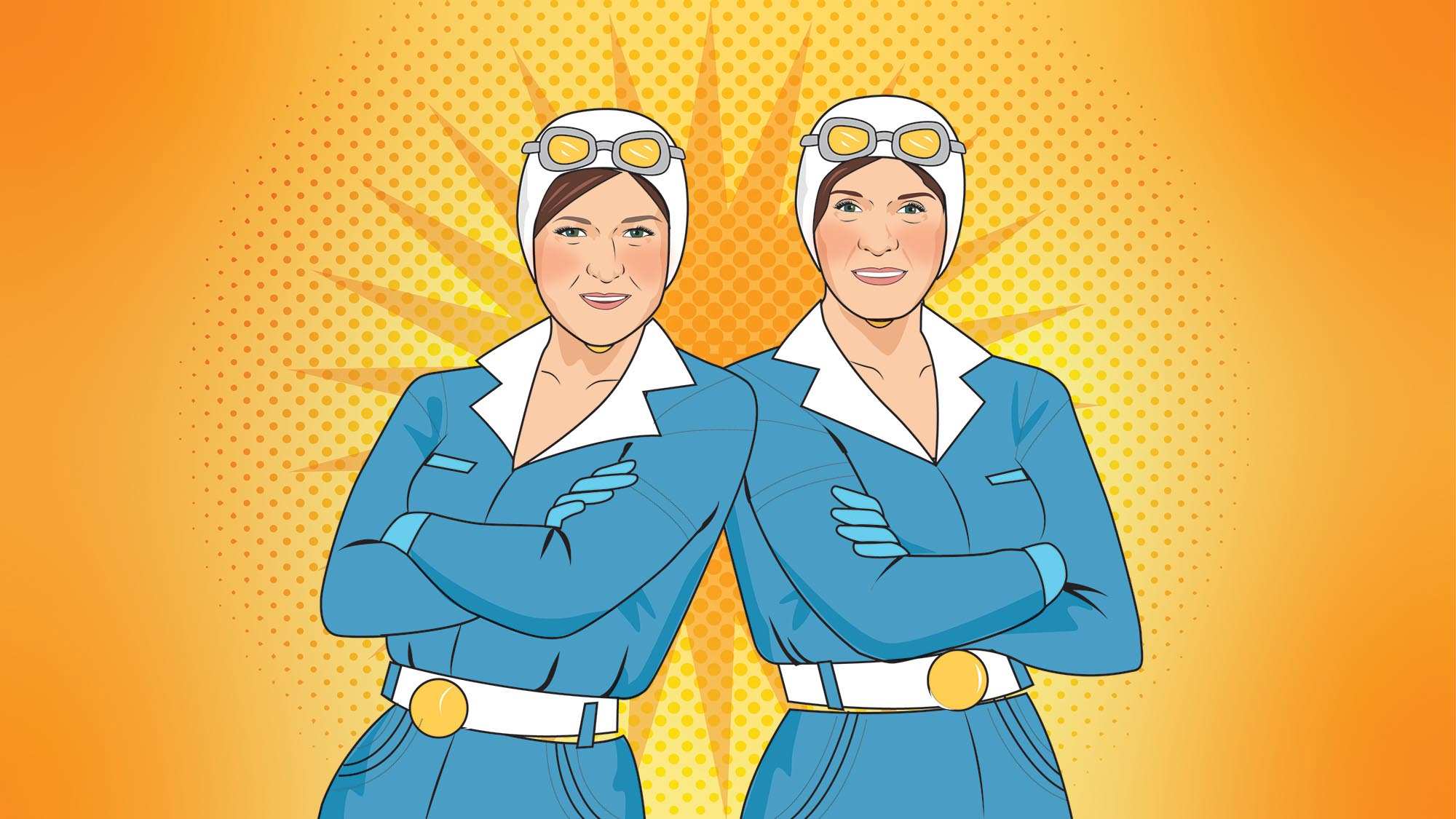 Jean Robertson and Kathleen Howell — the girls who drove into the ...