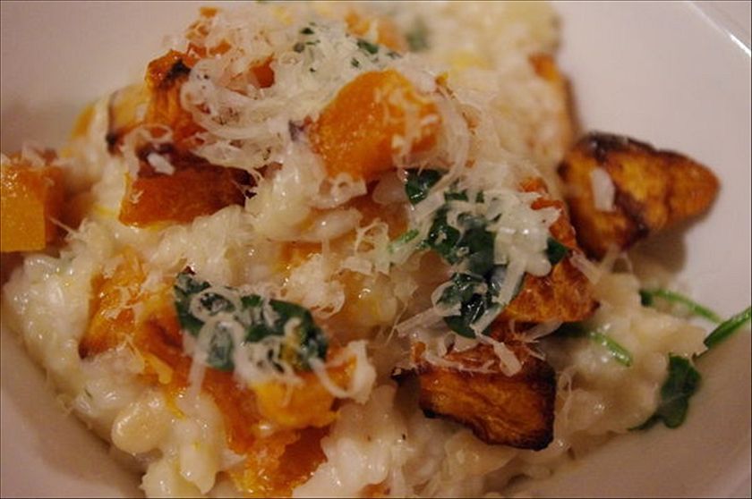 Baked Pumpkin and Spinach Risotto - ABC Everyday