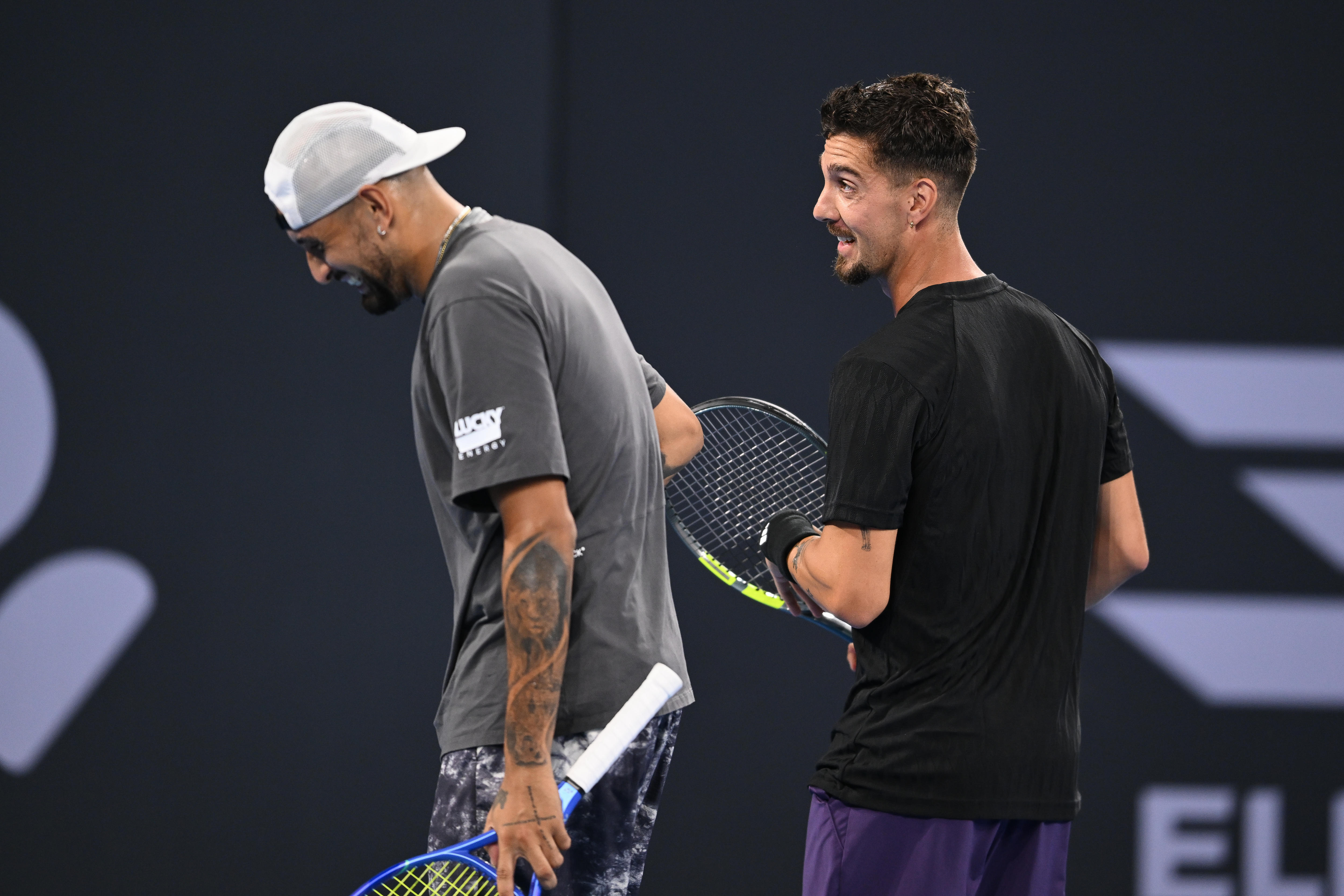 Thanasi Kokkinakis tears up and Nick Kyrgios chills out as Special Ks ...