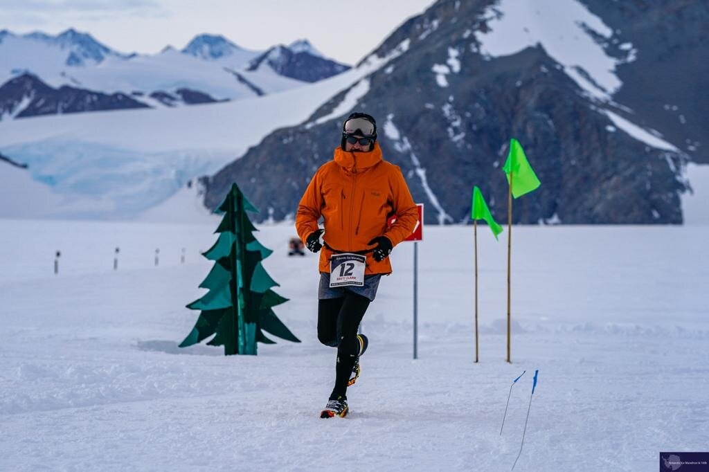 Meet the Iceman: Brett Clark completes the Antarctic Ice Marathon - ABC ...