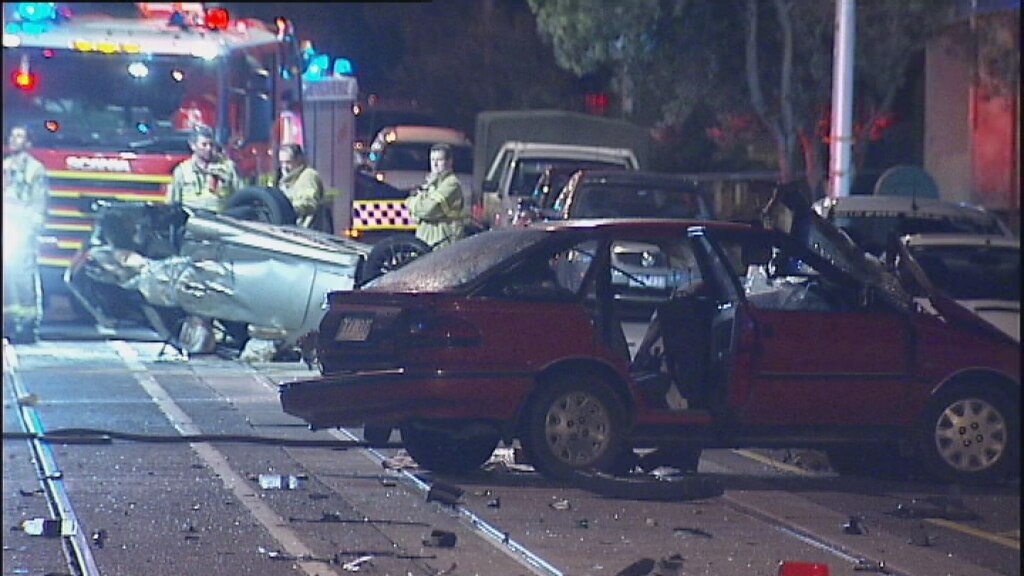 Drag racers doing '200kph' before crash - ABC News