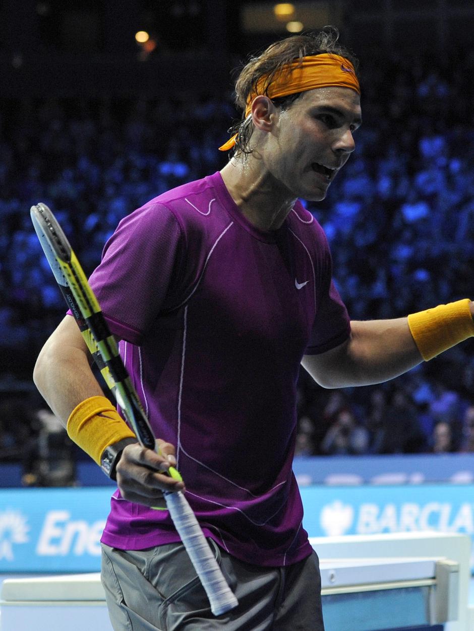 Furious Nadal marches into final four - ABC News
