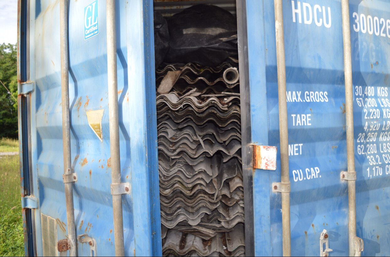 Nauru refugees exposed to asbestos after shipping containers dumped ...