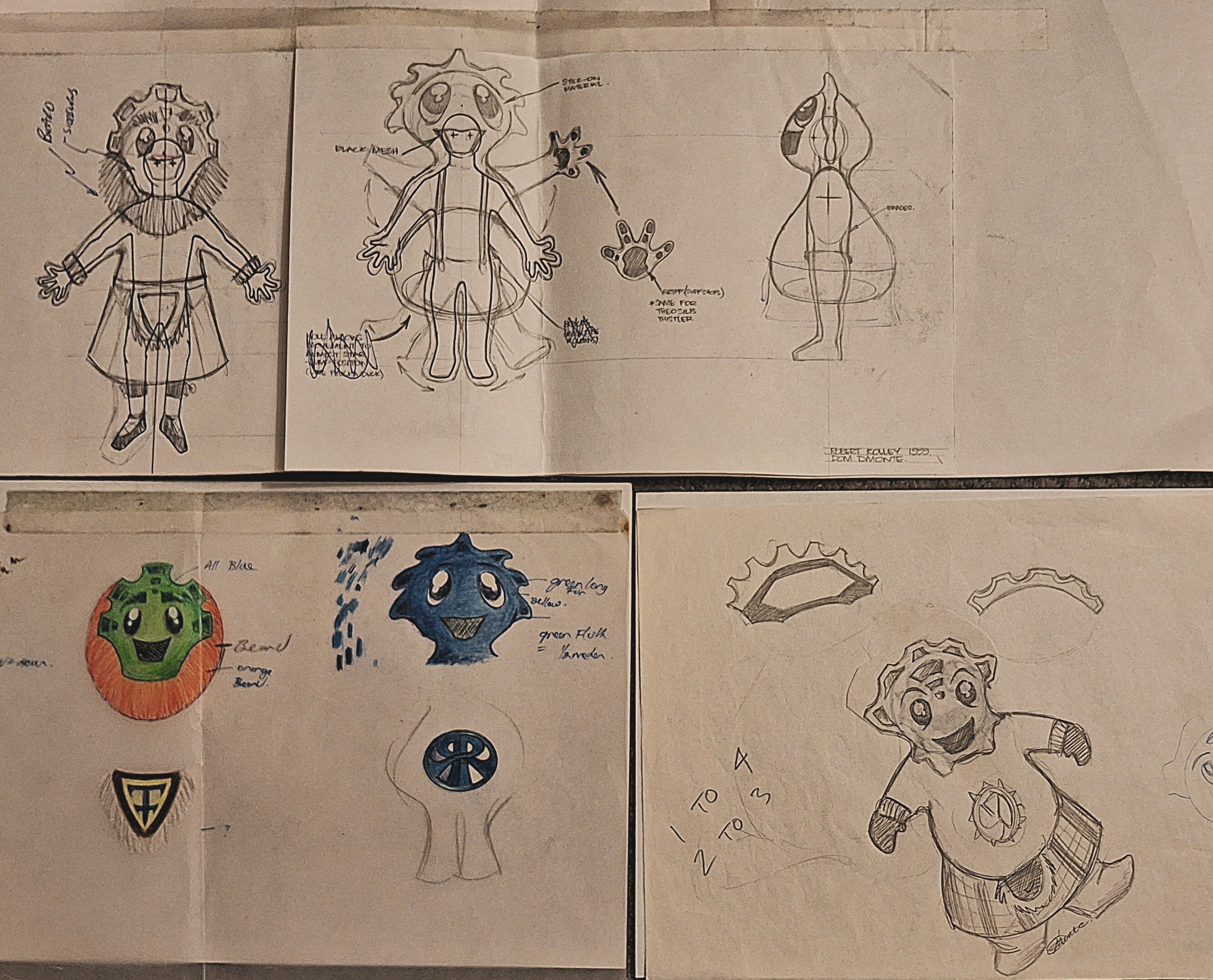 Remember Sonic Animation's mascots? They're being sold on Facebook ...