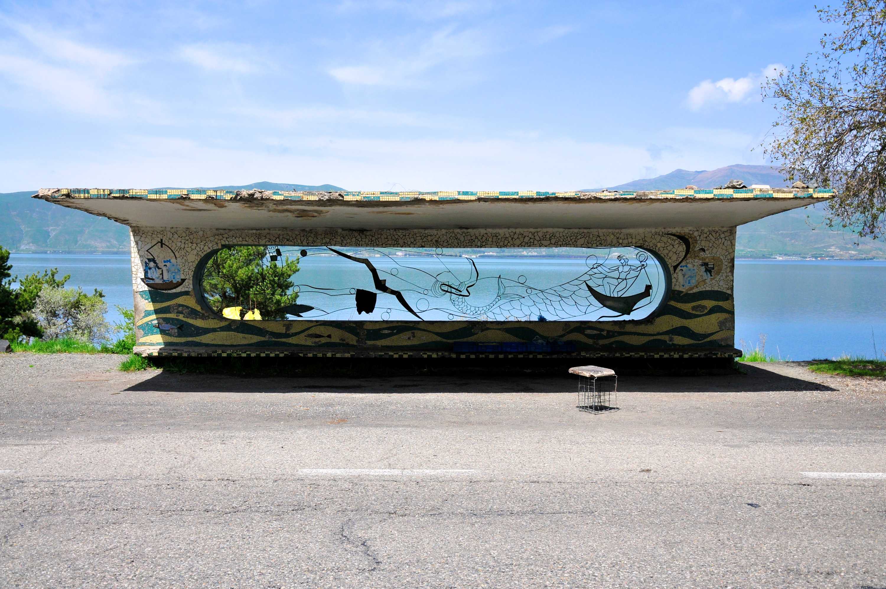 Celebrating the Soviet Union's bizarre bus stop architecture - ABC News