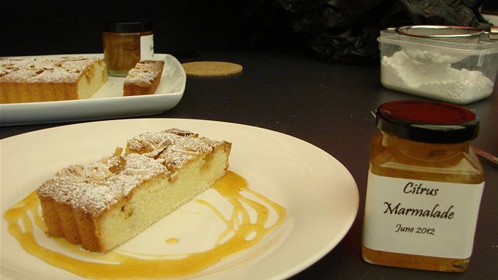 Almond and Marmalade Cake with Citrus Caramel - ABC Everyday
