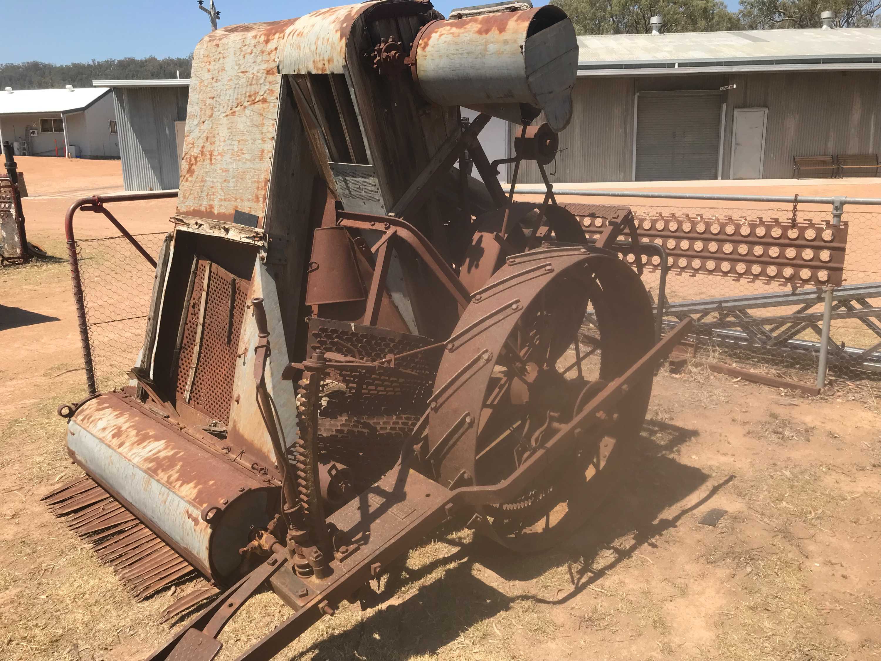 Sunshine grain harvester that helped set the basic wage is restored to ...
