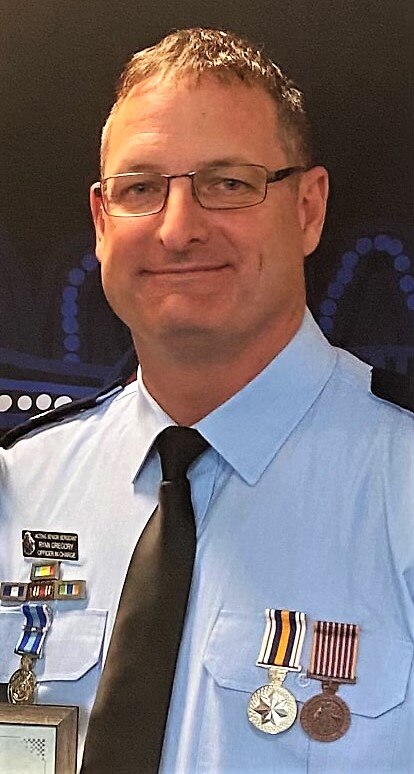 Tributes flow for Ryan Gregory, a police officer who loved his family ...