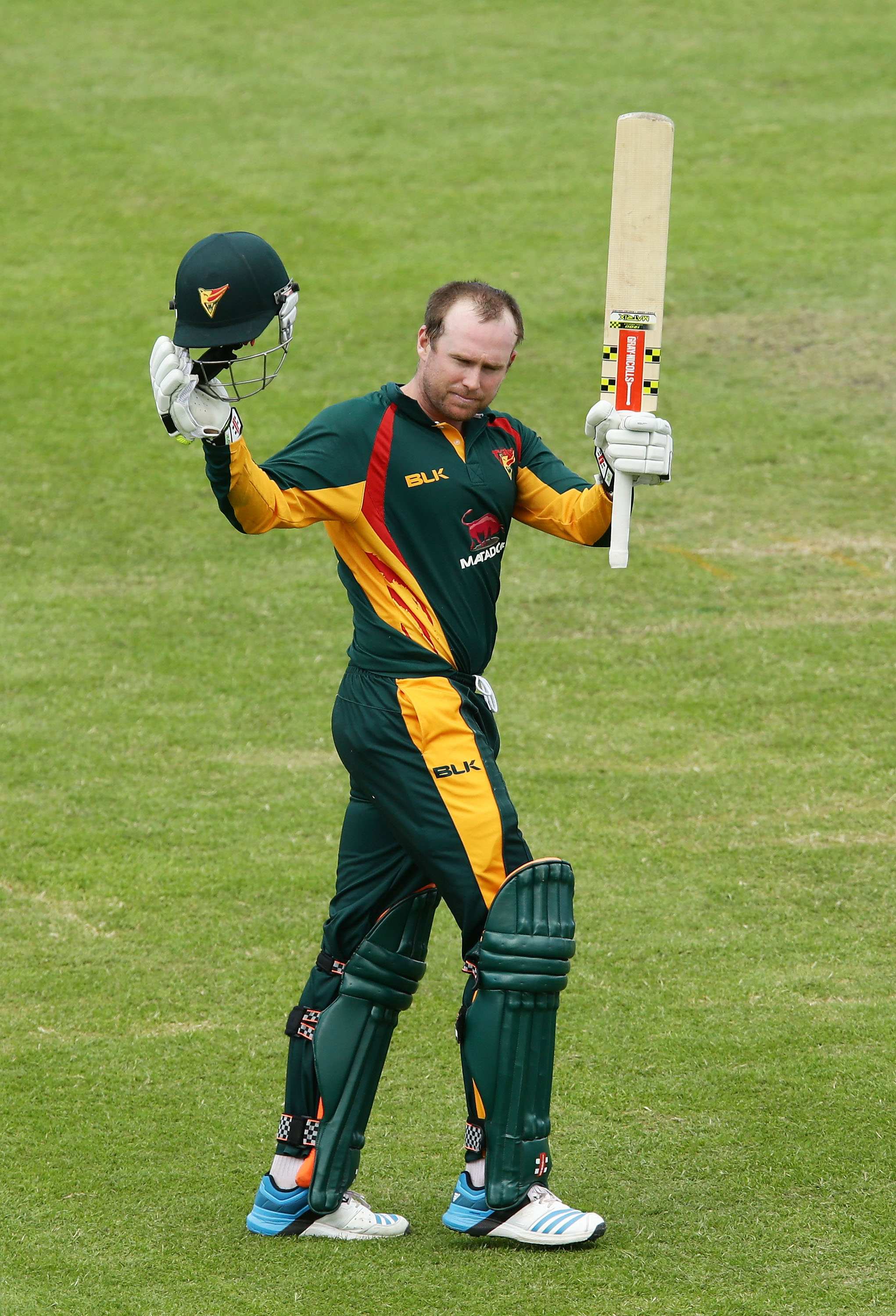 Ben Dunk double century helps Tasmania set up record-breaking one-day ...