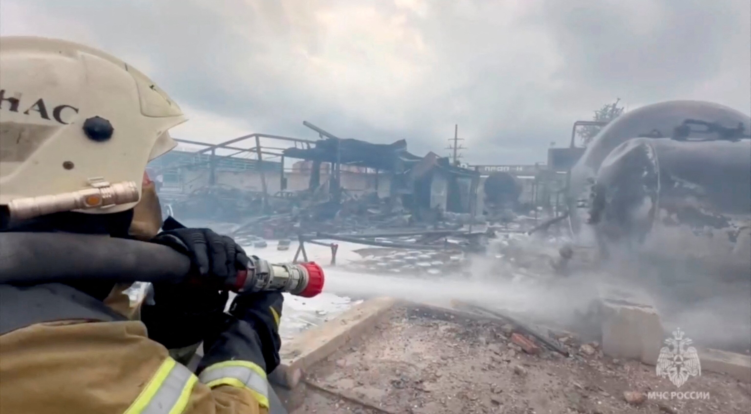 Fuel tank explosion at petrol station in Russia's Chechnya kills four ...