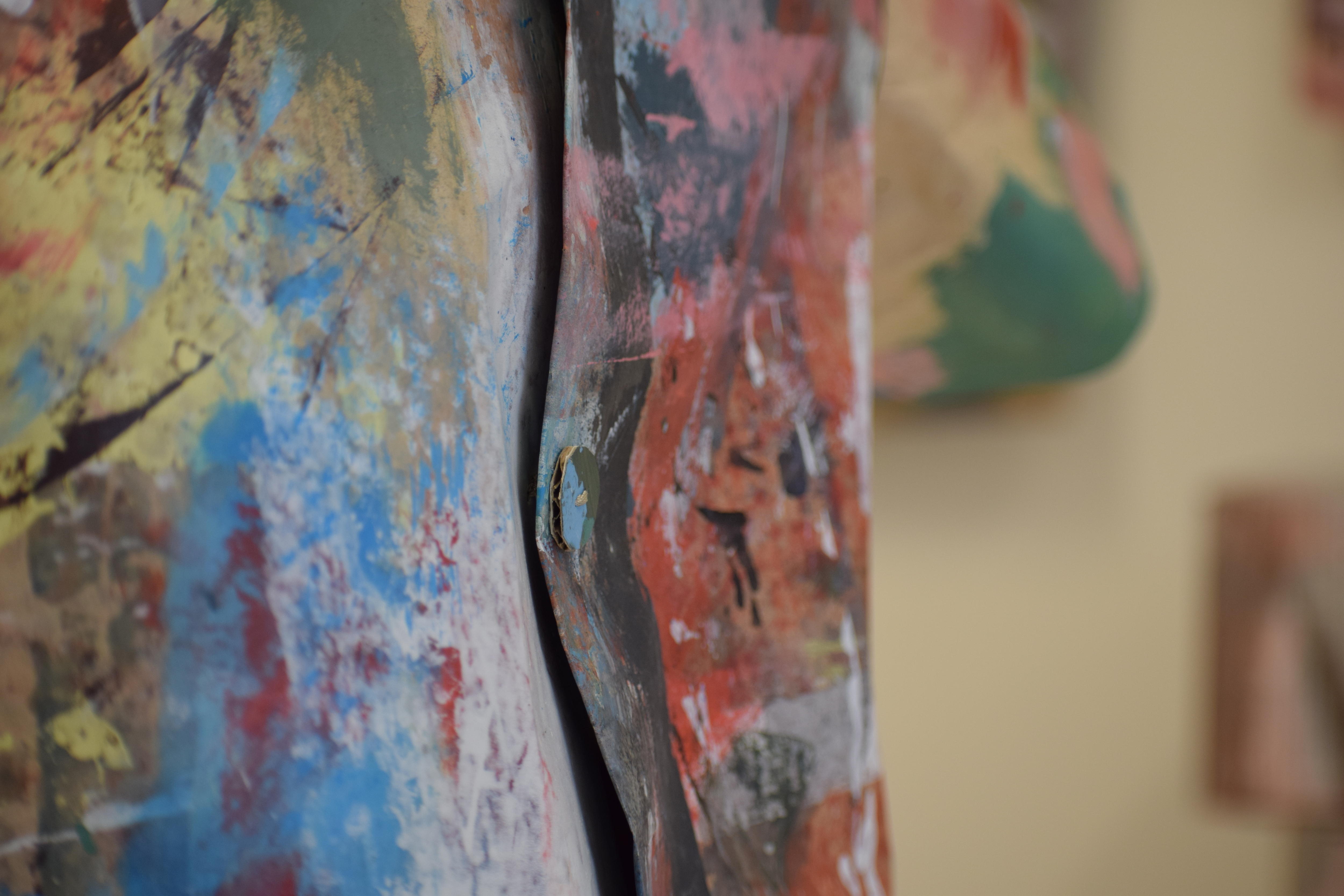 Tasmanian Sue Hall creates paper art with original Mambo artist Robert ...