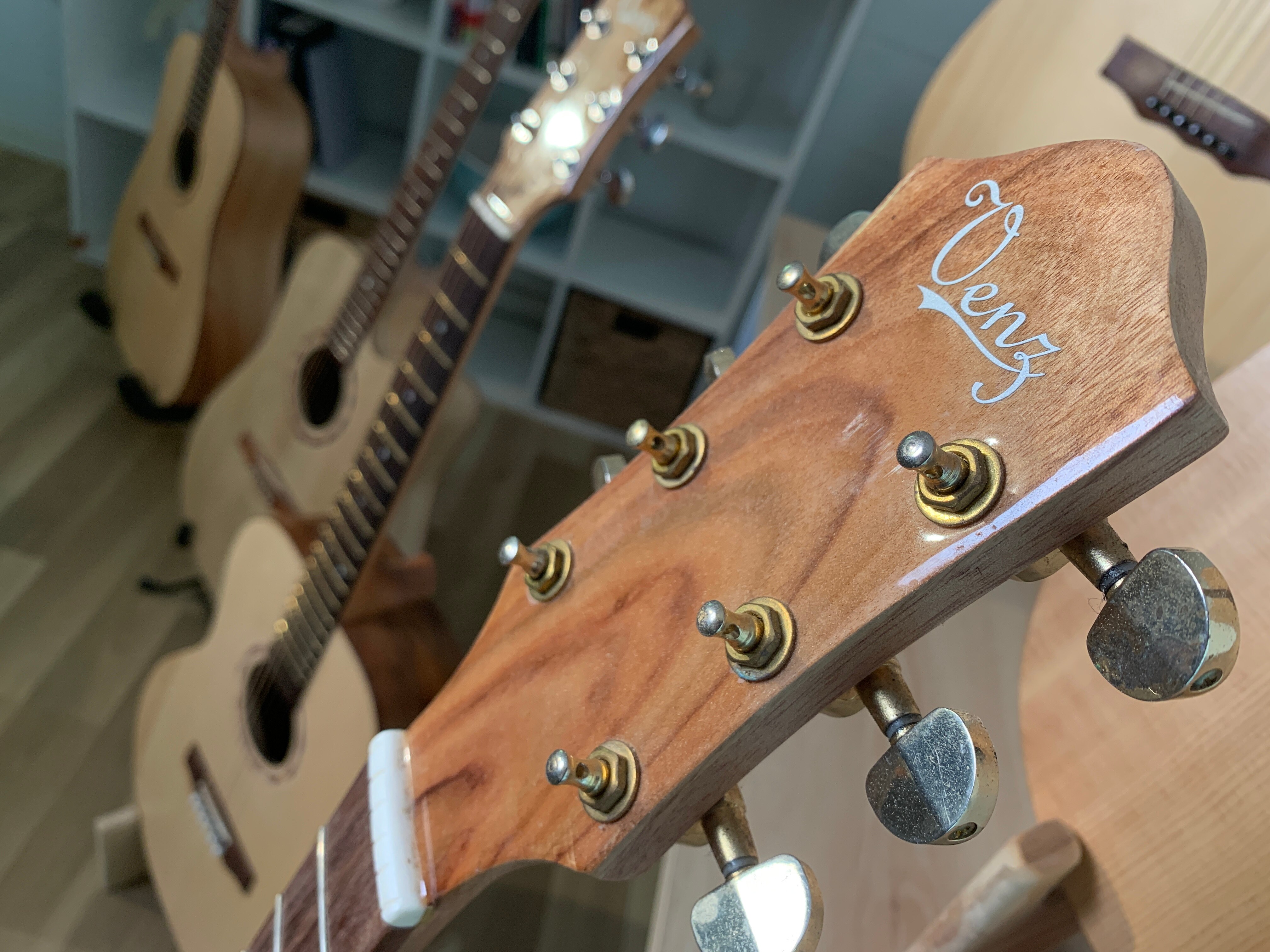 Queensland craftsman spends his retirement making guitars from local ...
