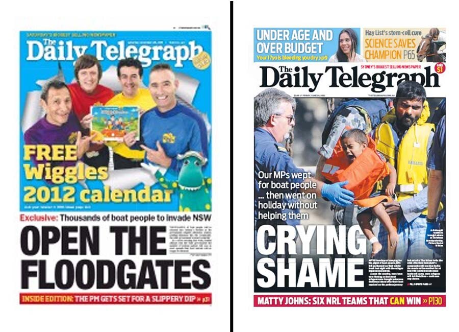 Crying shame: tabloid cynicism over asylum seekers - ABC News