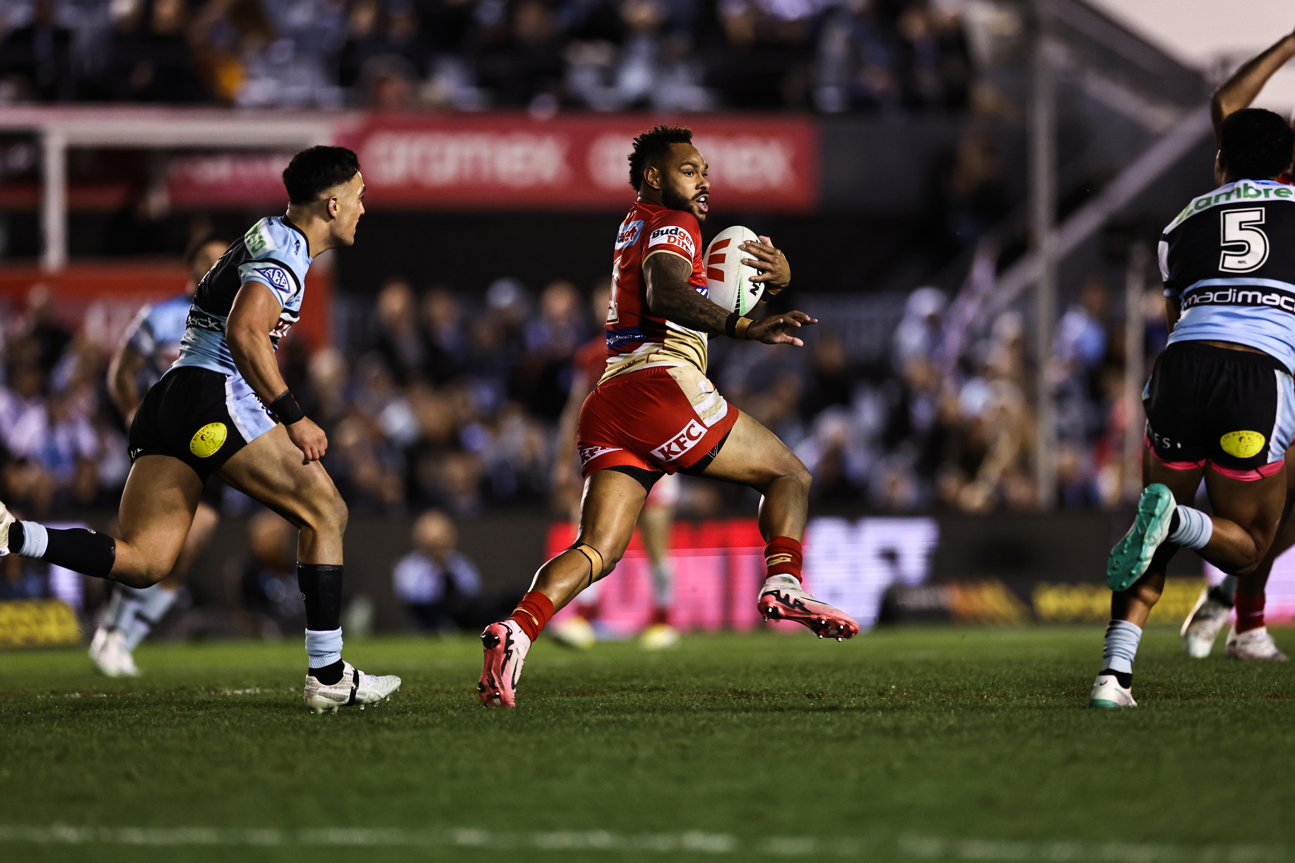 NRL updates: The Dolphins beat Cronulla Sharks in Sydney after the ...