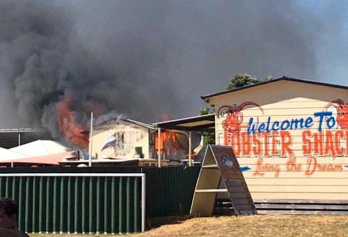 Fire damages lobster restaurant in Cervantes - ABC News
