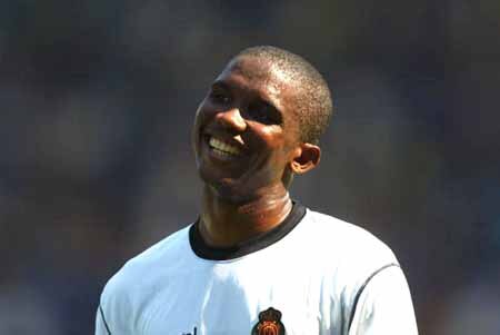 Eto'o signs 3-year deal with Russia's Anzhi - ABC News