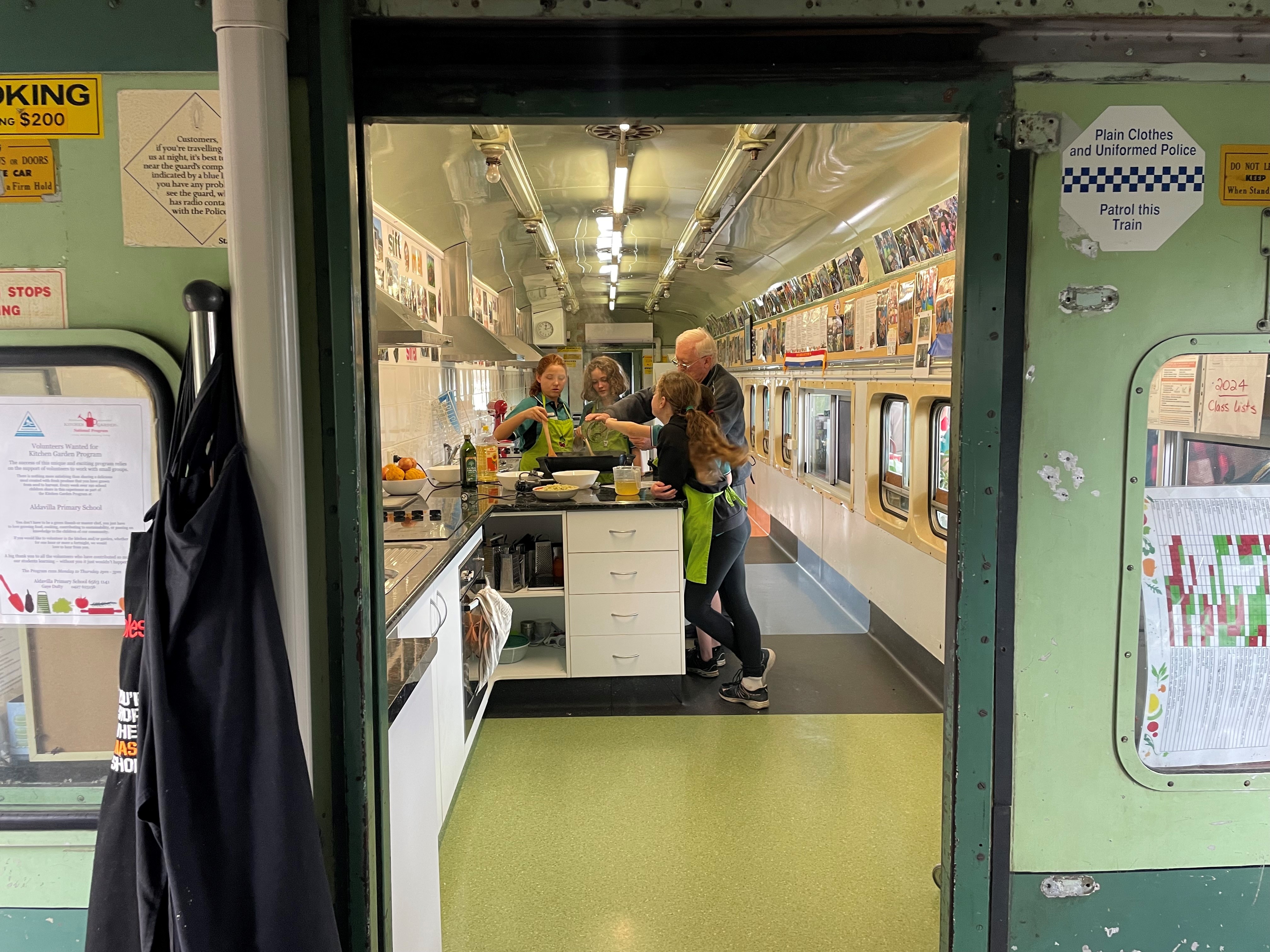 Aldavilla school's unique 'railway kitchen garden' teaching kids ...