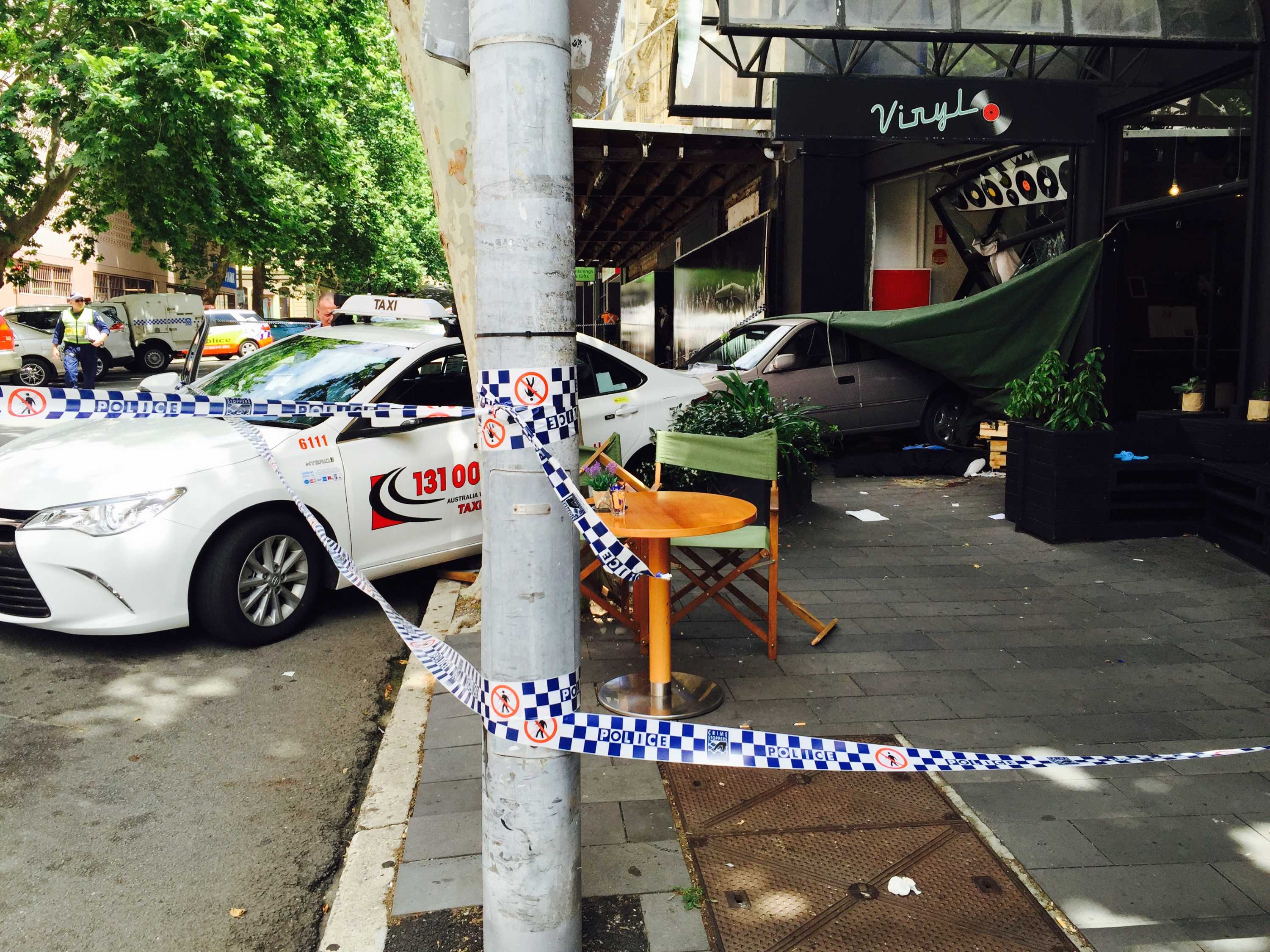 Mum thanks rescuers as baby recovers after cafe crash - ABC News