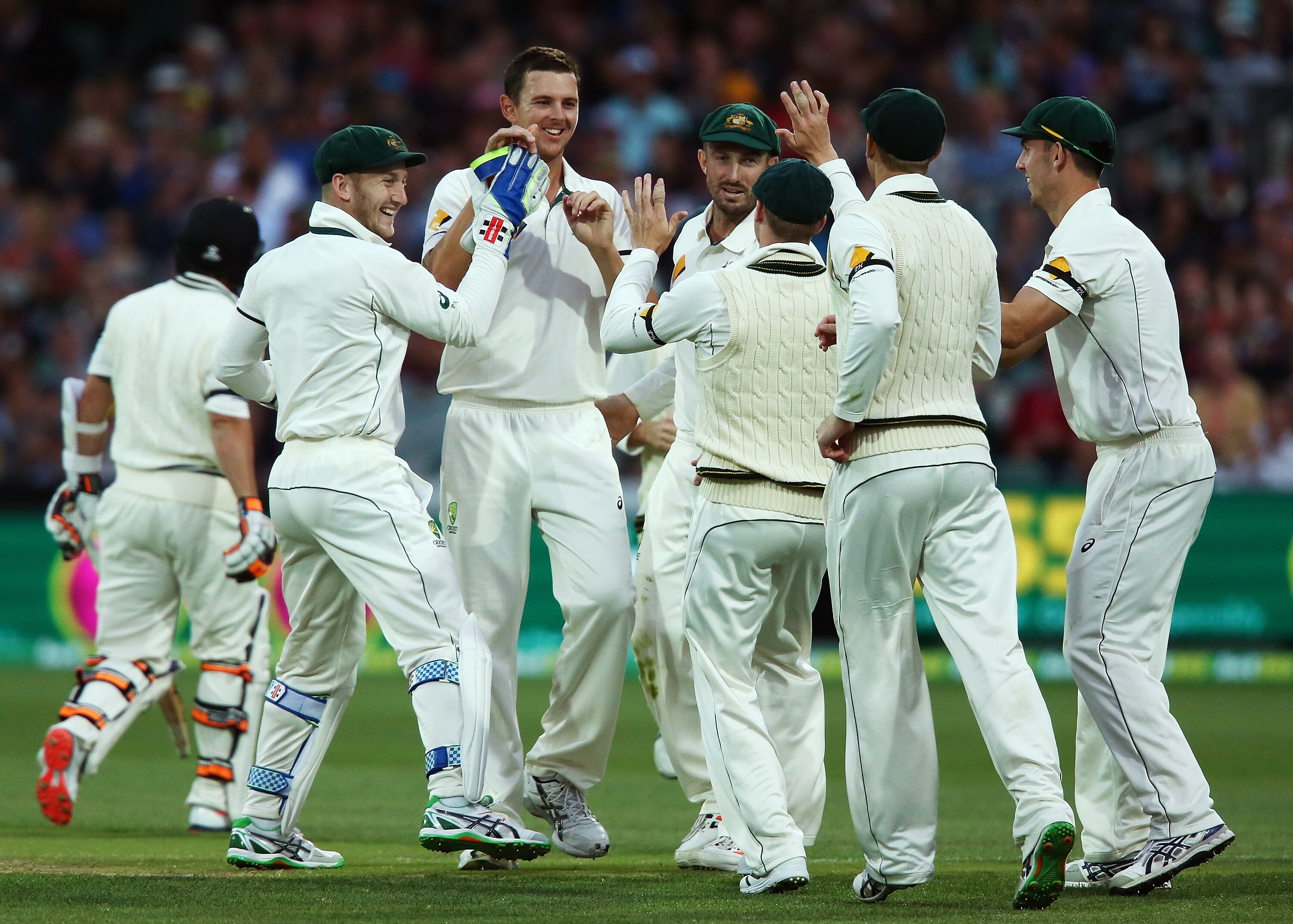 Australia takes honours on opening day of day-night Test against New ...