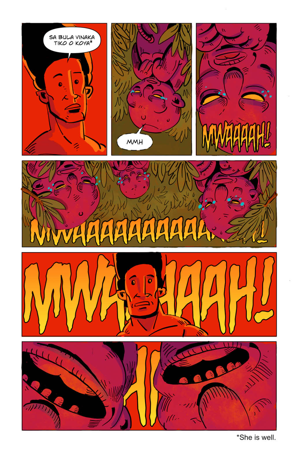 Student draws from Fiji's ancient myths and legends to create ...