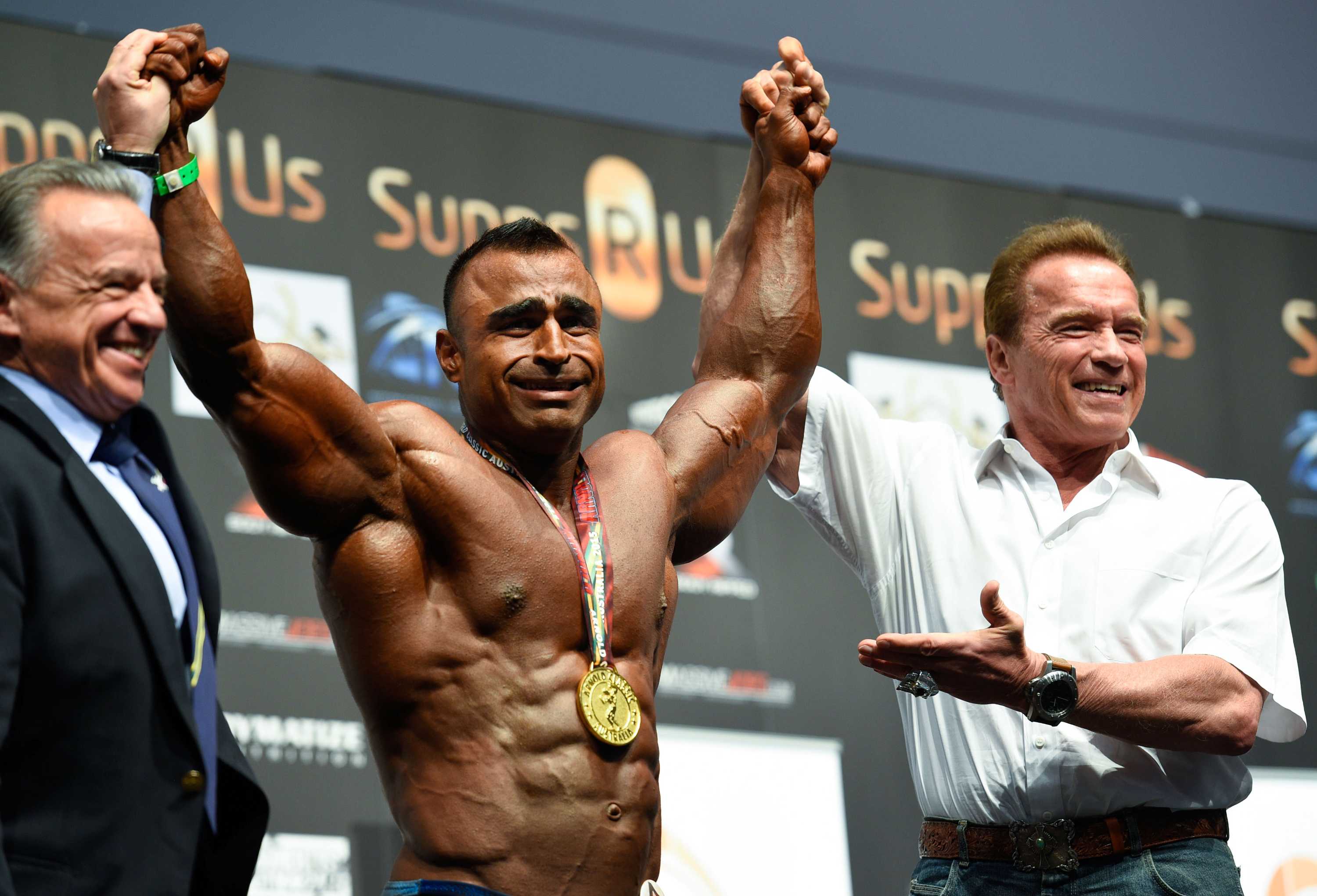 Darwin's 'Parkinator' muscles in to win at Arnold Schwarzenegger ...