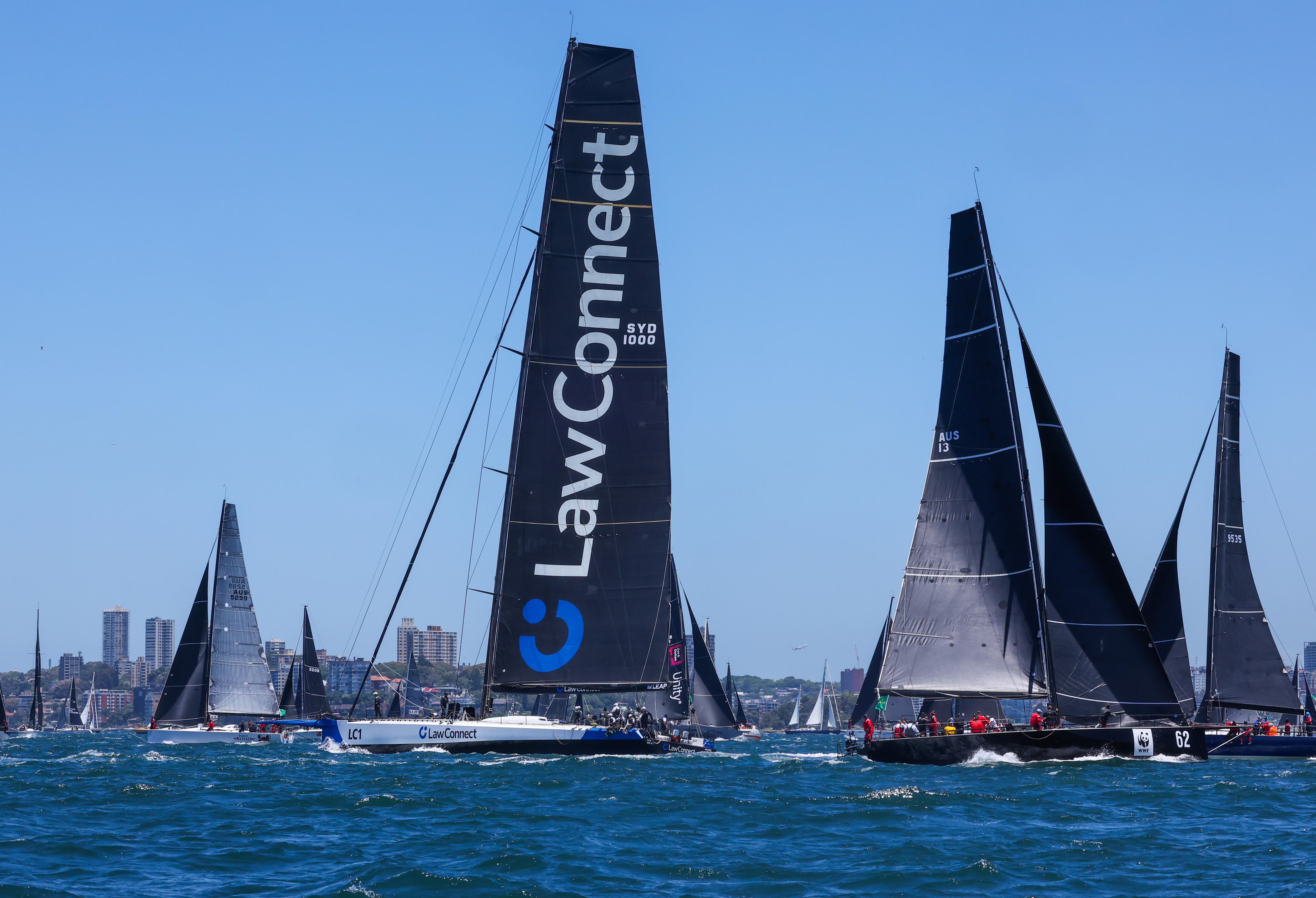 LawConnect takes out line honours in 2024 Sydney to Hobart yacht race marred by tragedy - ABC News