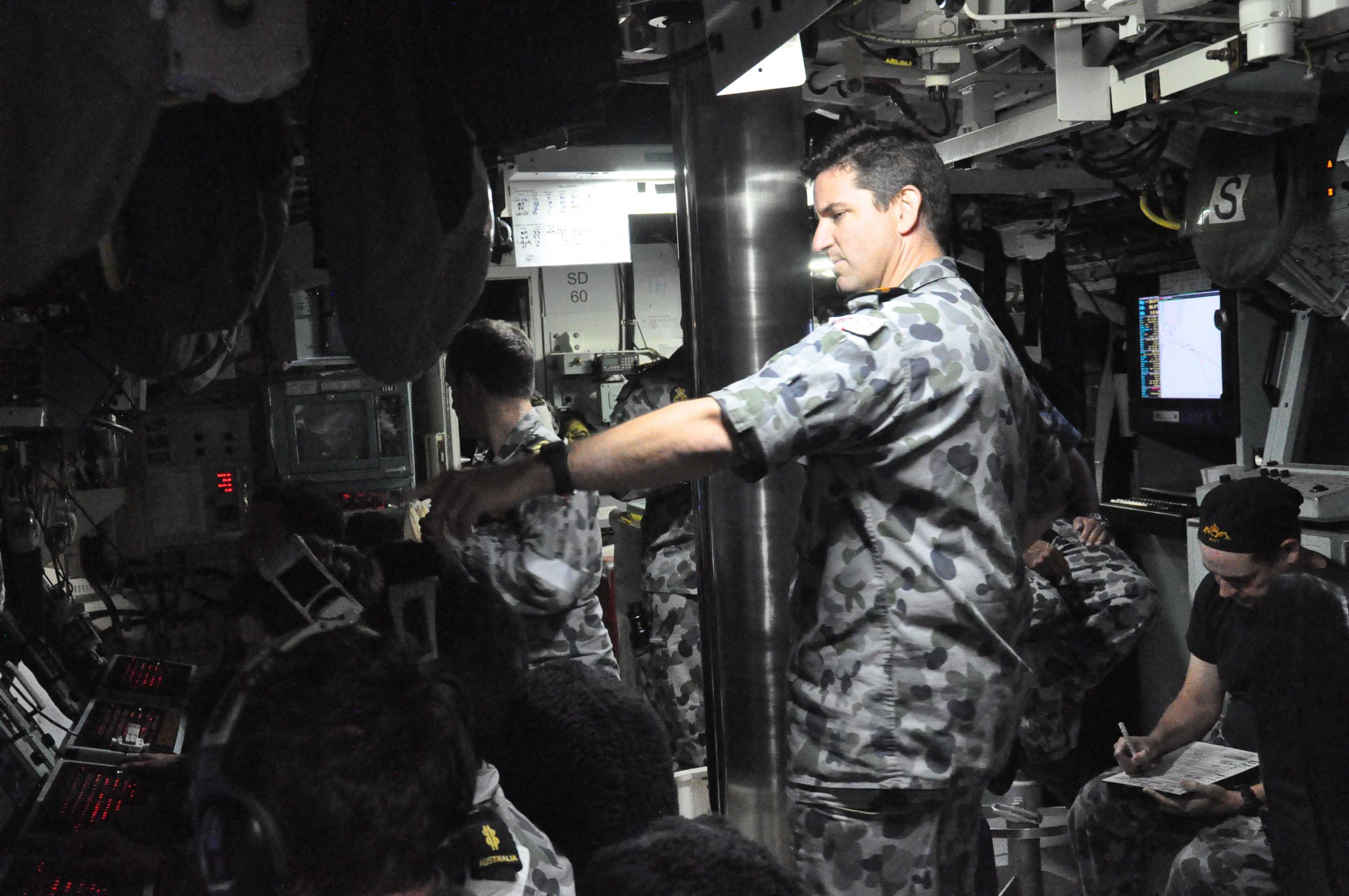 Life on board a crowded Collins-class submarine 100 metres below the ...