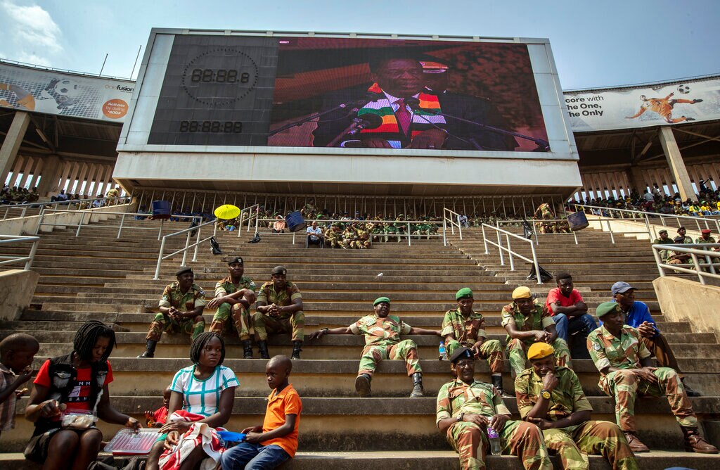 Zimbabwe bids farewell to Robert Mugabe in sparsely attended state ...