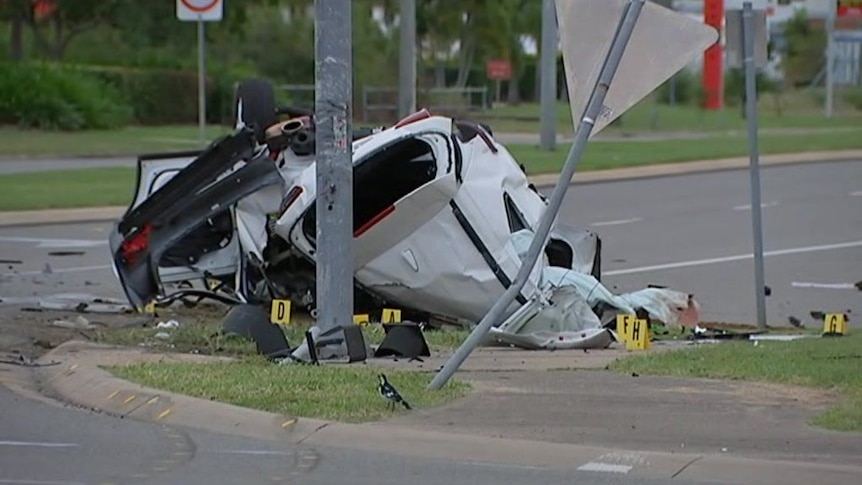 Four teenagers killed after alleged stolen car crashes in Townsville ... Four teenagers killed after alleged stolen car crashes in Townsville ...