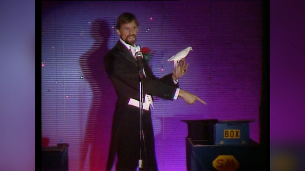 Super Hubert on the Video Comedy Show in 1986. - ABC News