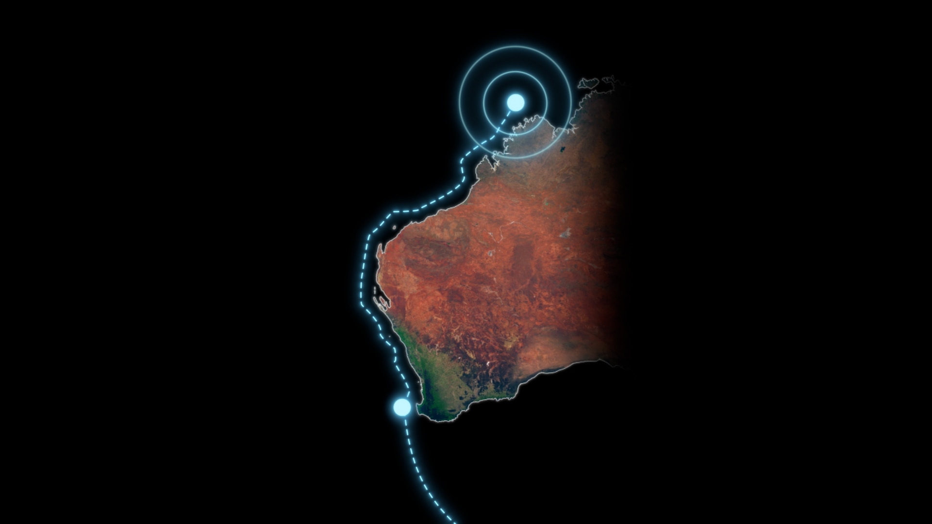 Map of humpback whale migration along Australia's west coast - ABC News