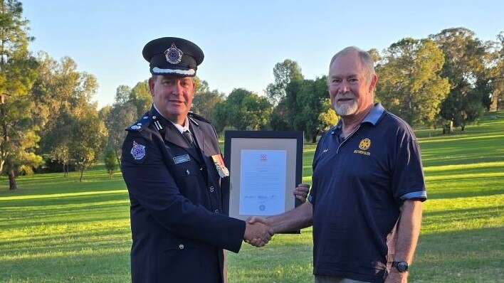 Rutherglen local Colin Foster receives rare award for saving his ...