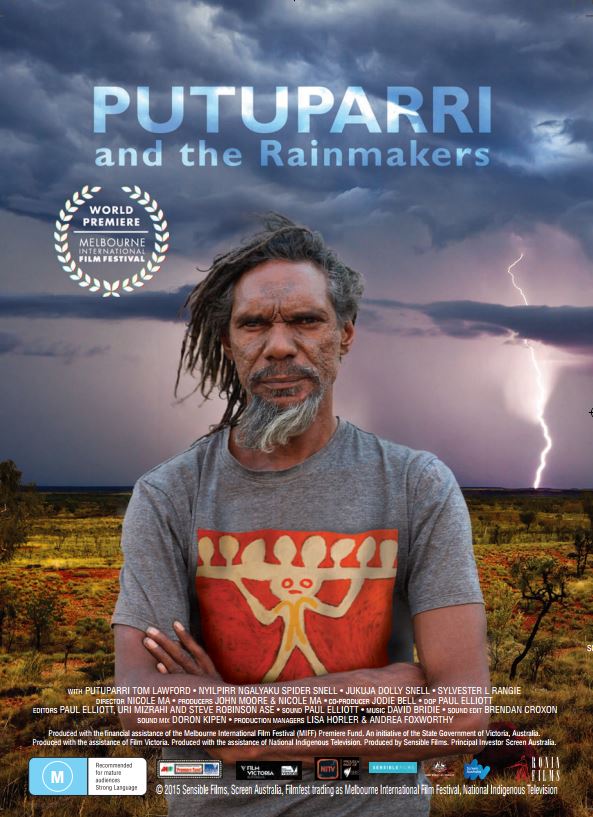 Renowned Great Sandy Desert artist and dancer Nyilpirr Spider Snell ...